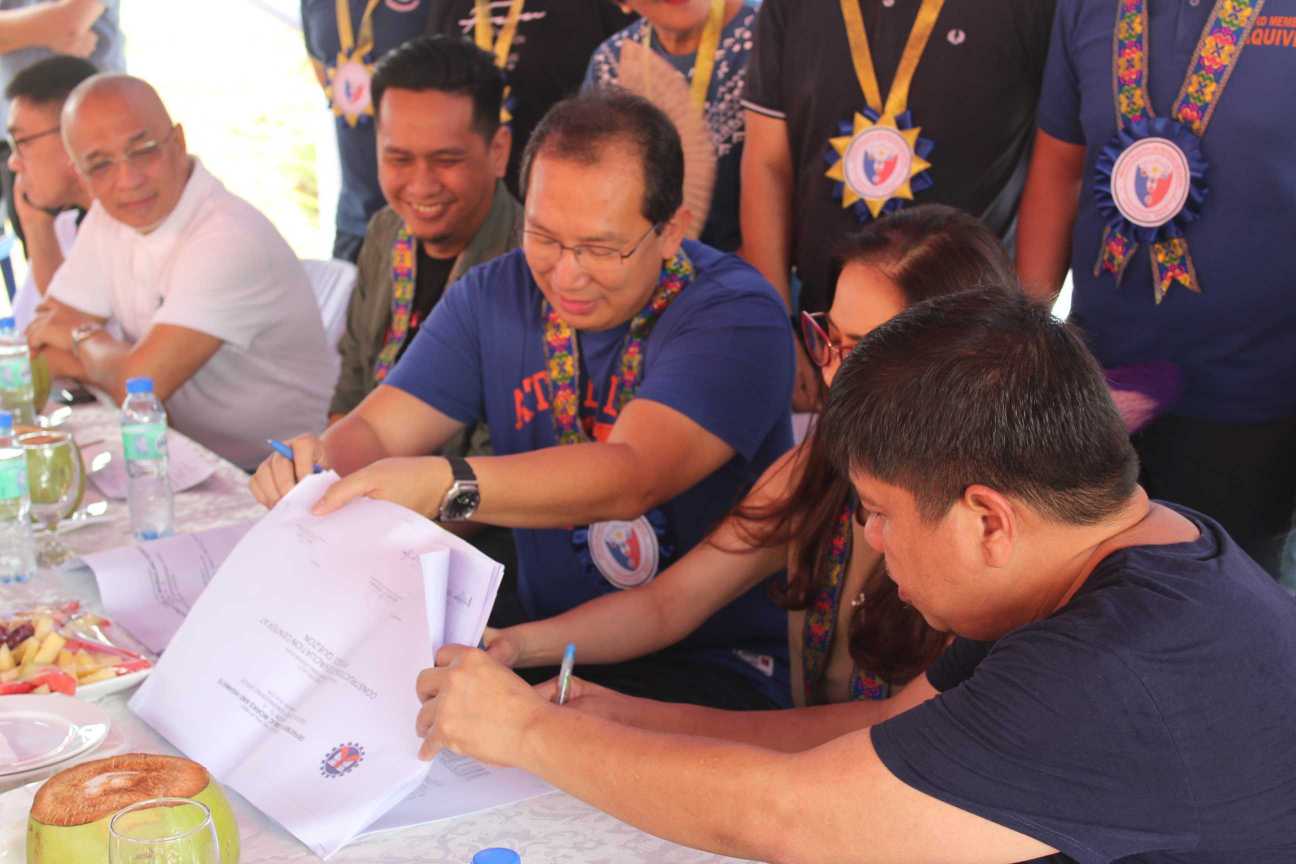 Ground Breaking Ceremony of Municipal Hall and Evacuation Center ...